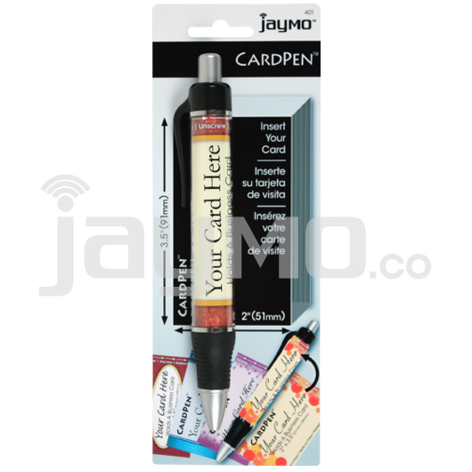 CardPen Create a custom pen using your business card! Insert standard 2 ...